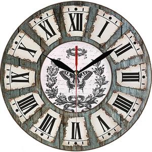 Jual Wallclock / Jam Dinding Kayu klasik Vintage Butterfly|Jam Dinding - Jakarta Selatan ...