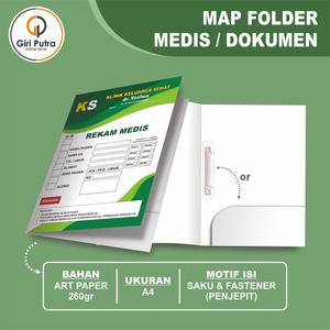 Jual Map Folder / Map Dinas / Map Sekolah / Map Kantor / Map Rekam ...