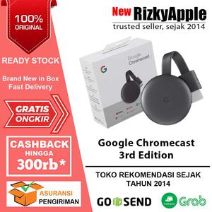 Jual Google Chromecast 3 / 3rd Gen HDMI Streaming Media Player - Kota ...