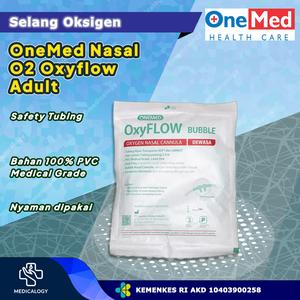 Jual Onemed Selang/Nasal O2 Oxyflow Adult Bubble Nasal - Kota Bandung ...