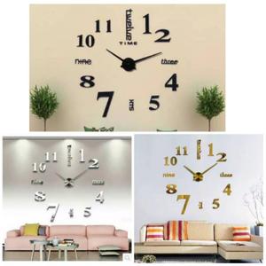 Jual giant clock jam dinding raksasa 3D variasi angka - Jakarta Selatan ...
