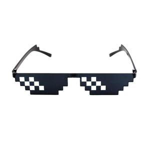 Jual Kacamata Kaca Mata Model Pixel Minecraft Mosaics Thug Life ...
