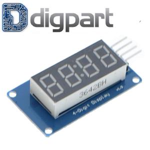 Jual TM1637 LED Display Module 7 Segment 4 Bits 0.36 Inch Clock RED Arduino - Kota Surabaya ...