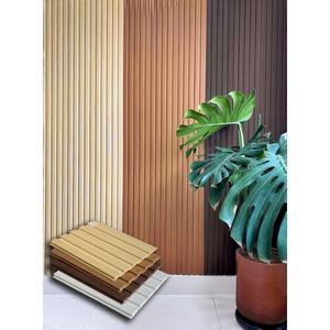 Jual WPC15 150x15cm WALLPANEL Wall Panel WPC PVC kayu wood fluted panel ...