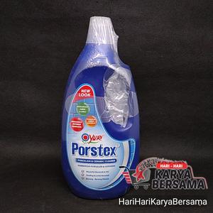 Jual YURI PORSTEX PEMBERSIH PORSELEN & KERAMIK 1 LITER - Kota Medan ...