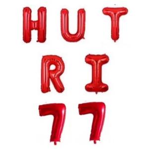 Jual Paket balon huruf HUT RI 77 - Kab. Sidoarjo - Superboyz | Tokopedia