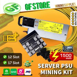 Promo Server PSU Mining Kit 1500 Watt Titanium - Power Supply Mining ...