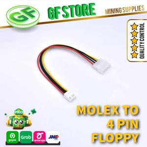 Promo Kabel Molex to 4 Pin Floppy IDE - Sync Cable PSU ATX PSU Server ...
