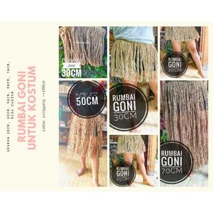 Jual Rumbai goni rok rumbai tali papua untuk baju adat kostum tari ...