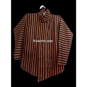 Jual Best seller Baju Surjan ATBM Lurik Pria lurik Baju Adat Jawa lurik ...