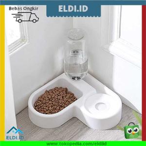 Jual Dispenser Tempat Makan Minum Kucing Anjing Otomatis Dog Cat Pet ...