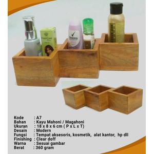 Jual Kotak kayu, box kayu, tempat penyimpanan kayu, storage box kayu A7 ...