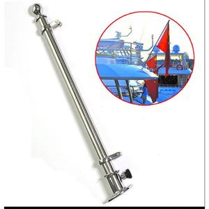 Jual 24 Inch 610mm Boat Flagpole Flag Stanchion Pole Mount FGOR - Kota ...