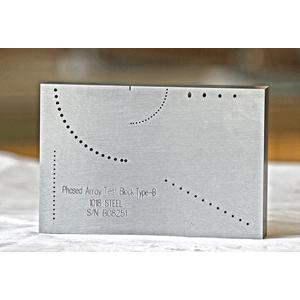 Jual ASTM E2491 Phased Array Assessment Block B type Inch 1018 Steel - Kota Semarang - Queen ...