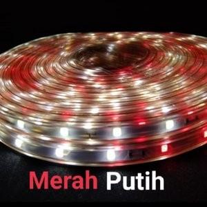 Jual [8 Meter] Lampu LED STRIP Selang 5050 MERAH PUTIH 17AN KEMERDEKAAN - Kab. Gresik ...