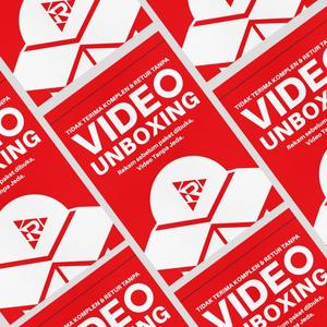 Jual Stiker Video Unboxing/Label Video Unboxing/Sticker Unboxing, 5cm x ...