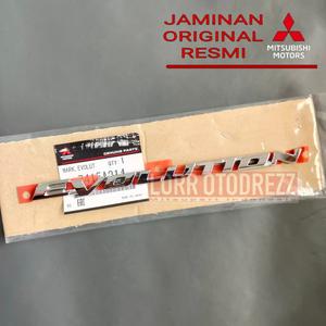 Jual Logo emblem EVOLUTION untuk Lancer Evo 10 / EX GT Original - Kota ...