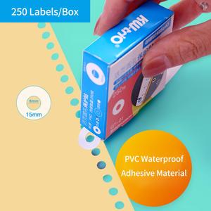 Jual 250 Label Stiker Pelindung Lubang Kertas Bentuk Bulat Dengan ...