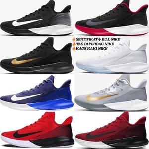 Jual SEPATU BASKET NIKE PRECISION 4 FULL ALL BLACK WHITE RED BLUE RED ...