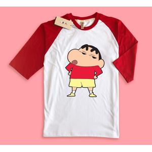 Jual Kaos Raglan Crayon Shin Chan Shinchan - Jakarta Barat - Triple Six ...