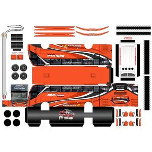 Jual Lembaran PaperCraft Bus S TRANS TUAN MUDA JB3 SHD SKALA 1 50 ...