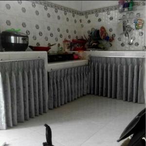 Jual Gorden Kolong Dapur Korden Bawah Kompor Murah Tirai Pendek L 100 ...