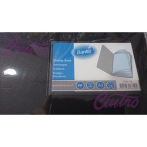 Jual Bantex Display Book A3 Potrait Clearholder 20 Pockets Plastik ...
