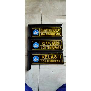 Jual Papan Nama Ruang sekolah/nama Ruang sekolah/papan nama ruang ...