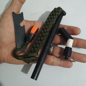 Jual [PORTABLE] Big Ferrocerium Ferro Rod Firestarter Besar Bushcraft ...