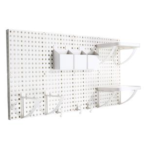 Jual ALAT Display Wall Mount Storage Pegboard Organizer Shelf Holder ...