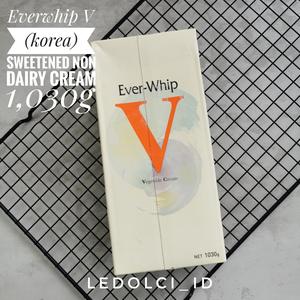 Jual EVER WHIP NON DAIRY WHIPPING CREAM VANILLA 1030 GR (PACK KREM LOGO ...