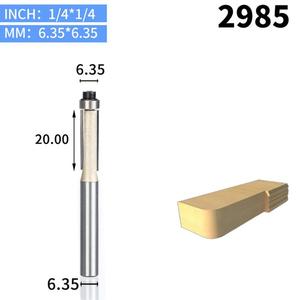 Jual Mata router trimmer profil flush trim HPL PVC EDGING 6.35 mm - Kab ...