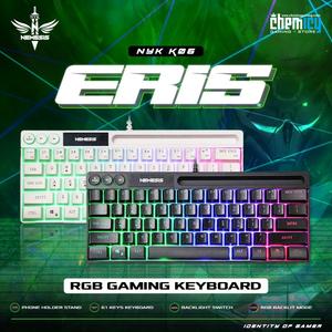 Jual NYK K06 / K-06 Eris Mini Rainbow RGB Gaming Keyboard - Hitam ...
