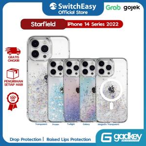 Jual Case iPhone 14 Pro Max Plus SwitchEasy Starfield Glitter Hybrid ...