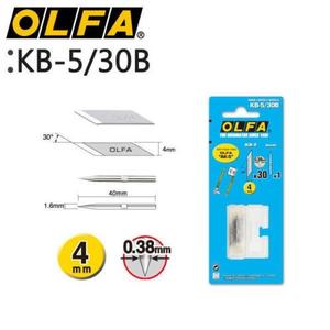 Jual Refill Cutter Pen KB-5/30B OLFA Spare 30 Blades Art/Design Knife ...