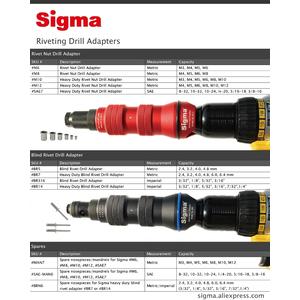 Jual Sigma M10 Heavy Duty Threaded Rivet Nut Drill Adapter - Kota Depok ...