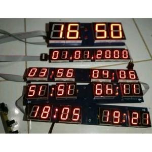 Jual Modul Kit Jadwal Sholat Digital Otomatis Jws-01 7 Segment Jam 1.8 ...