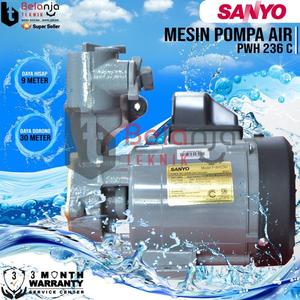 Jual Mesin Pompa Air - Water Pump Sanyo - PWH 236 C - 9 Meter - Jakarta ...