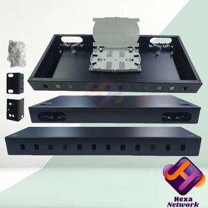 Jual Fiber Optic OTB 12 Core SC | 1U no Drawer ODF OTB 12 Core Kosong ...