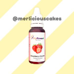 Jual My Flavor Strawberry Emulco Perasa dan Pewarna Makanan - Jakarta ...