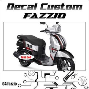 Jual [Cod] Stiker Yamaha Fazzio Sticker Decal Fullbody Terbaru 2022 ...