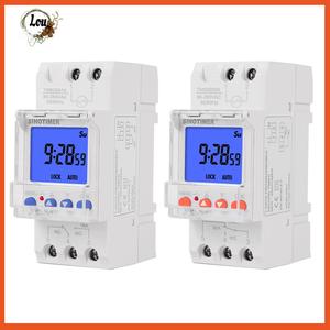Jual Weekly Programmable Digital Timer LCD Time Relay DIN Rail Mount - Jakarta Pusat ...