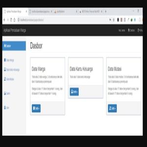 Jual Source Code Data penduduk Warga RT/RW Berbasis Web based - Kota ...