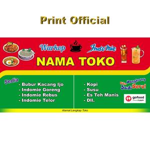 Jual Spanduk Banner WARKOP 2x1 Meter - Jakarta Utara - Serba souvenir22 ...