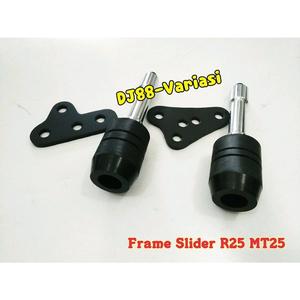 Jual Frame slider r25 mt25 model agna pelindung fairing slider besi pe ...