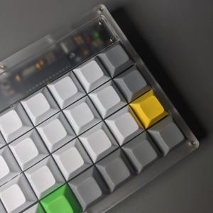 Jual Plaid-C Qmk Ortholinear Mechanical Keyboard Pcb Prebuilt/Hotswap ...