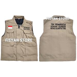 Jual Rompi Tim Pemeriksa Qurban | Rompi Panitia Qurban | Rompi Qurban ...