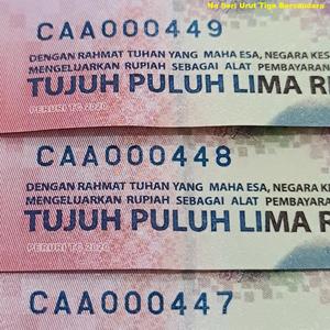 Jual IG656 Upk 75 Tahun Kemerdekaan Indonesia Koleksi Nomer No Seri ...