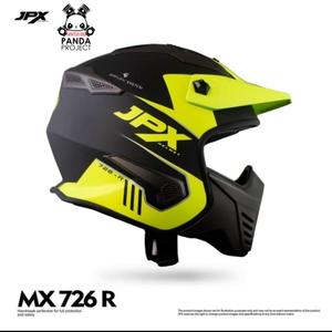 Jual Helm JPX MX 726 R Modular Black Doff Fluo Yellow - Jakarta Timur - PJT Motorsport | Tokopedia