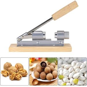 Jual Hand Press Metal Nut Breaker Nutcracker Wooden Hand Nut - Kota ...